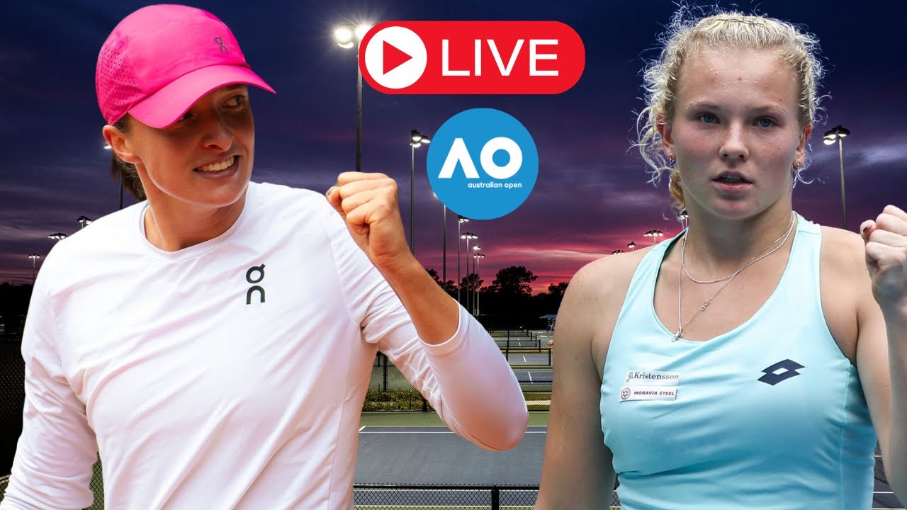 WTA LIVE IGA SWIATEK VS KATERINA SINIAKOVA WTA AUSTRALIAN OPEN 2025 TENNIS PREVIEW STREAM | テニスは ...