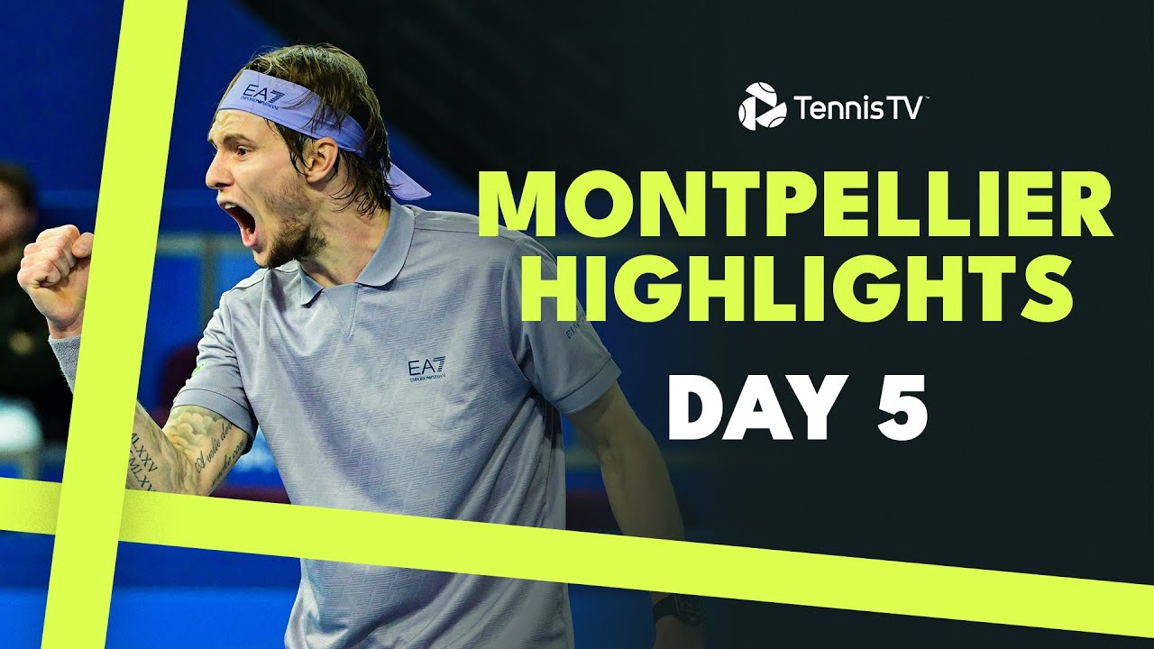 Bublik Battles Kovacevic; Rublev, Griekspoor & More Feature | Montpellier 2025 Day 5 Highlights ...