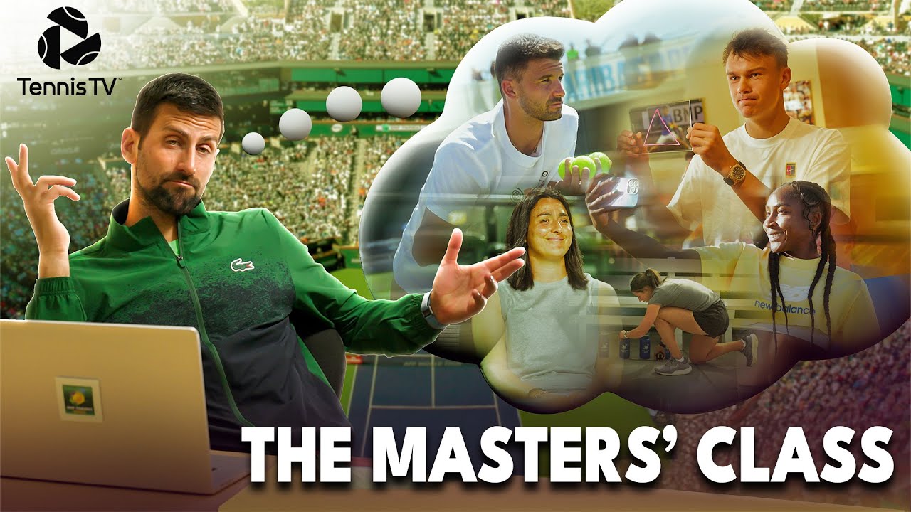 “Any Idiot Can Play Professional Tennis”: Novak Djokovic Presents The Masters’ Class | テニスはフラミンゴ ...