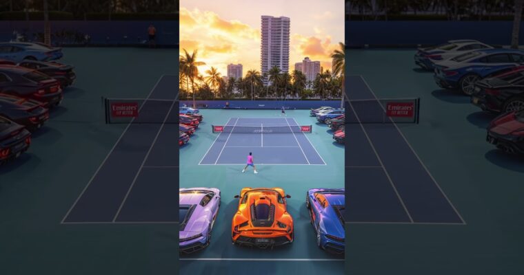 Miami practice courts ️#tennis #atptour #atp #wta #aitennis #tennisai # ...