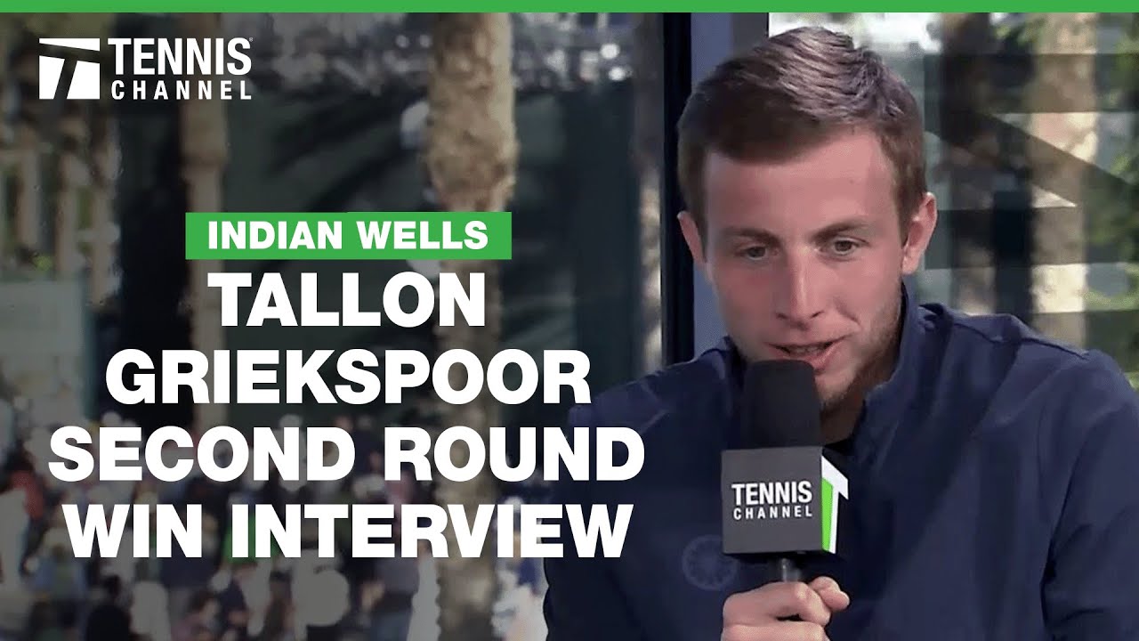 Tallon Griekspoor Talks Massive Win over Zverev | 2025 Indian Wells | テニスはフラミンゴにまかせろ！