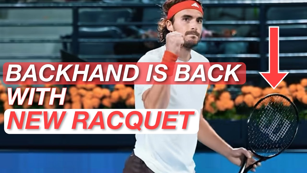 Tsitsipas Wins ATP 500 in Dubai with NEW Racquet | テニスはフラミンゴにまかせろ！