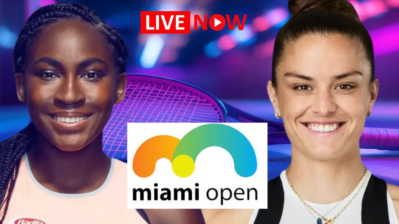 WTA LIVE COCO GAUFF VS MARIA SAKKARI WTA MIAMI OPEN 2025 TENNIS PREVIEW STREAM | テニスはフラミンゴにまかせろ！