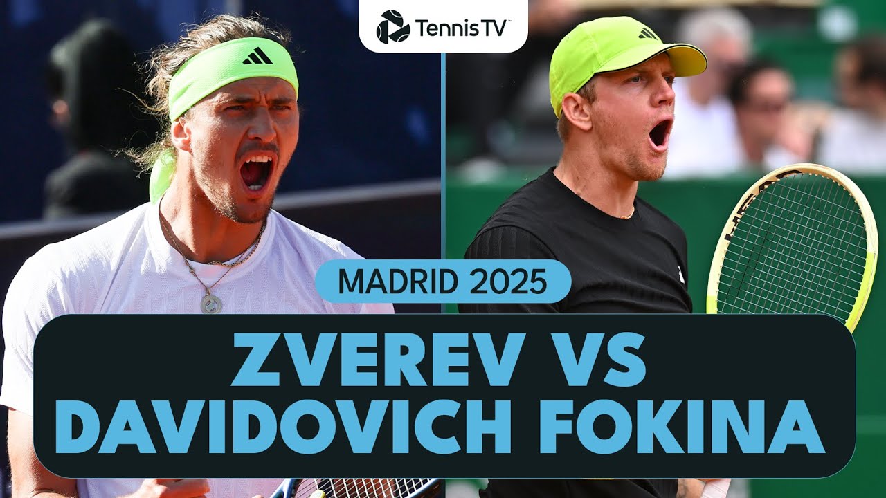 Alexander Zverev vs Alejandro Davidovich Fokina ROLLERCOASTER Match ...