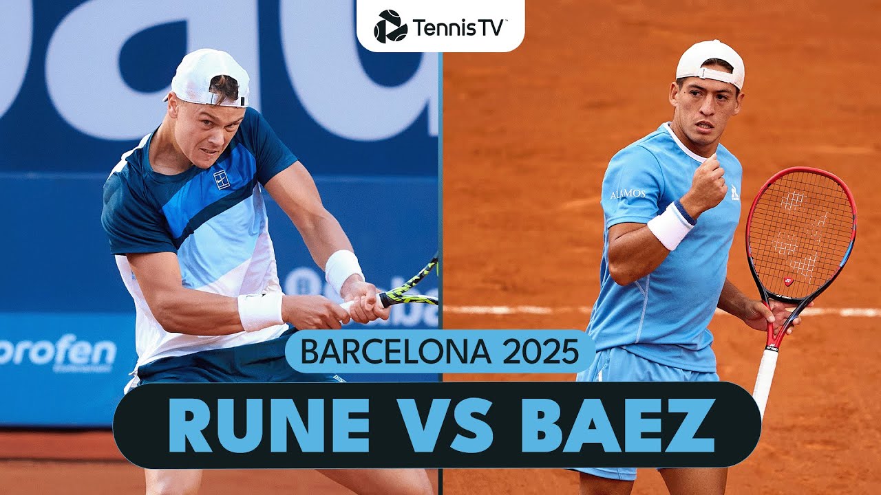 Holger Rune vs Sebastian Baez For A Spot In The Quarter-Finals ...