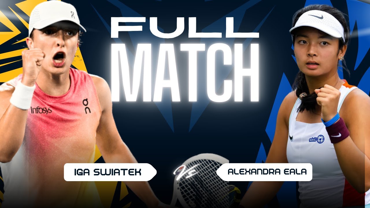 WTA LIVE IGA SWIATEK VS ALEXANDRA EALA WTA MADRID OPEN 2025 TENNIS | Match Highlights | テニスは ...