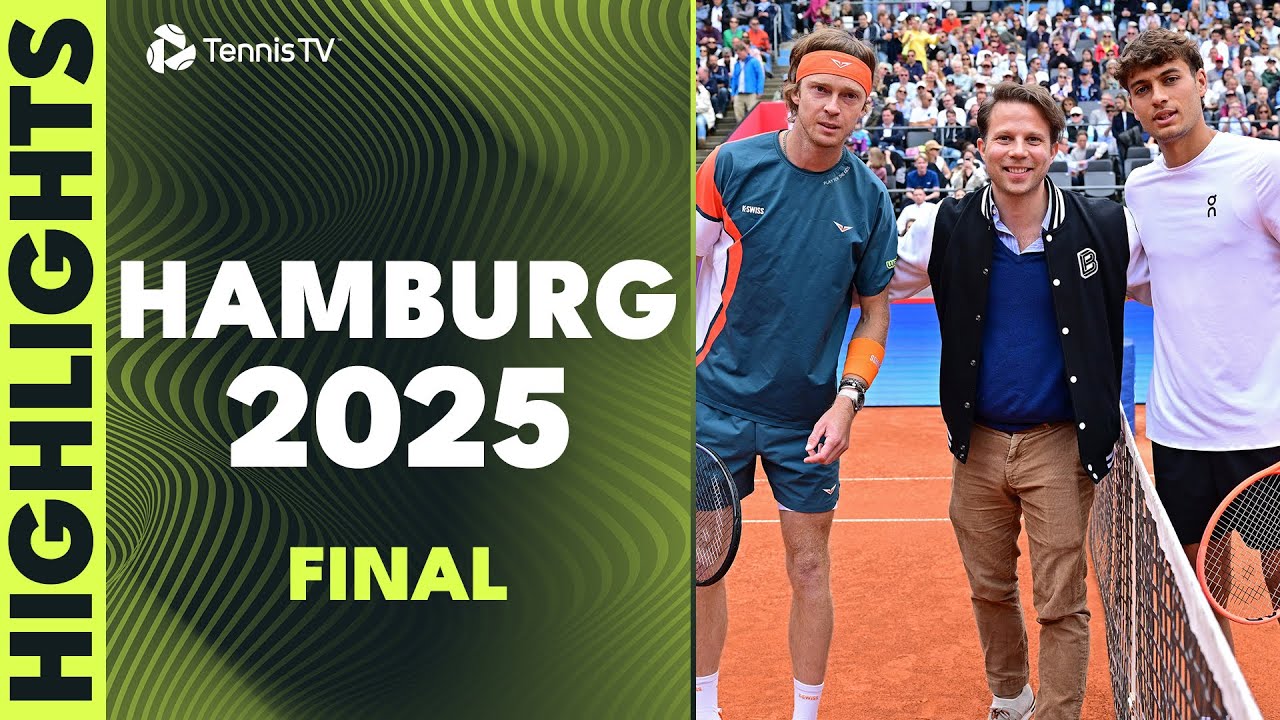 Andrey Rublev vs Flavio Cobolli For The Title! | Hamburg 2025 Final Highlights | テニスはフラミンゴにまかせろ！