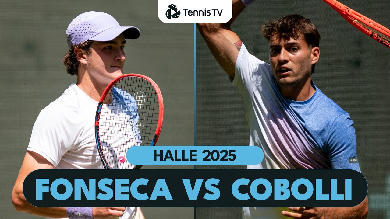 Joao Fonseca vs Flavio Cobolli Battle Right To The End! | Halle 2025 Highlights | テニスはフラミンゴにまかせろ！
