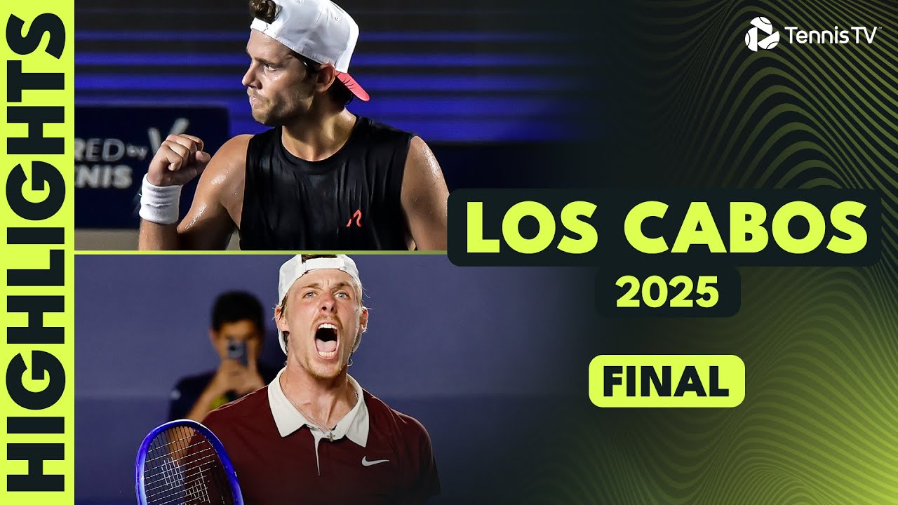 Denis Shapovalov vs Aleksandar Kovacevic For The Title | Los Cabos 2025 Final Highlights | テニスは ...
