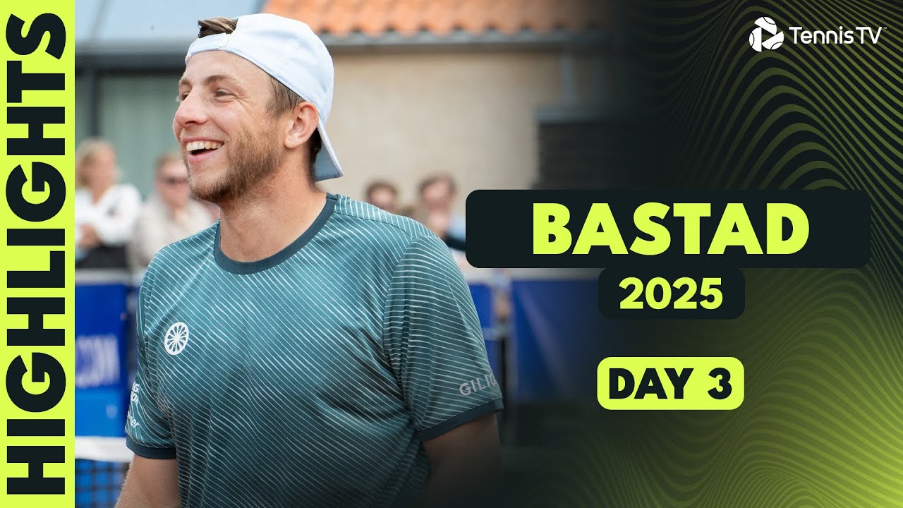 Griekspoor Takes On Pellegrino; Ymer Brothers & More Feature | Bastad 2025 Day 3 Highlights ...