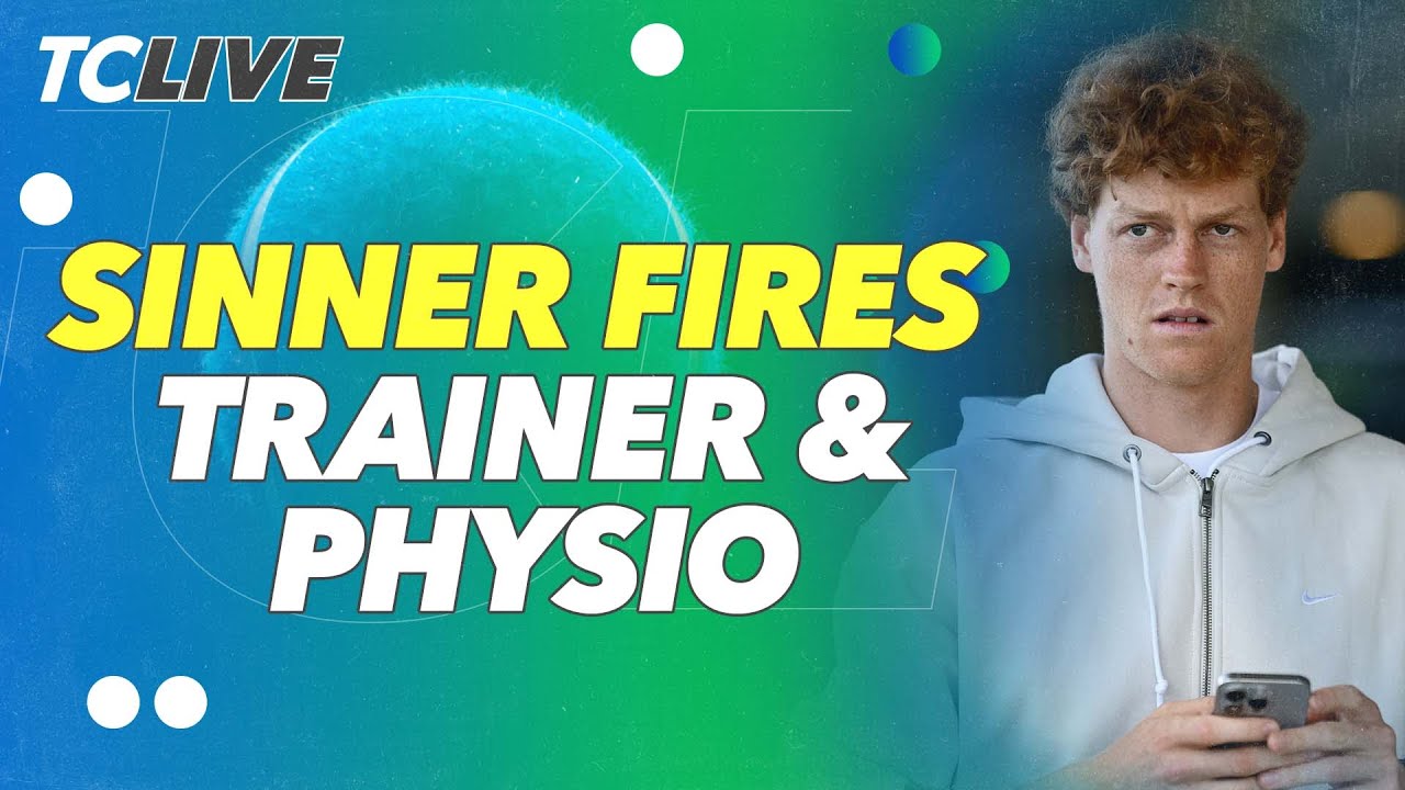Jannik Sinner splits with trainer and physio before Wimbledon ...