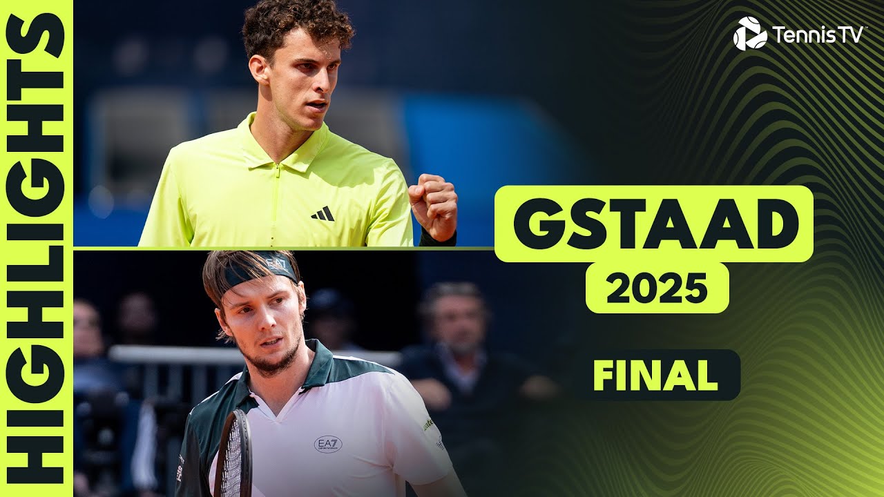 Juan Manuel Cerundolo vs Alexander Bublik For The Title | Gstaad 2025 Final Highlights | テニスは ...