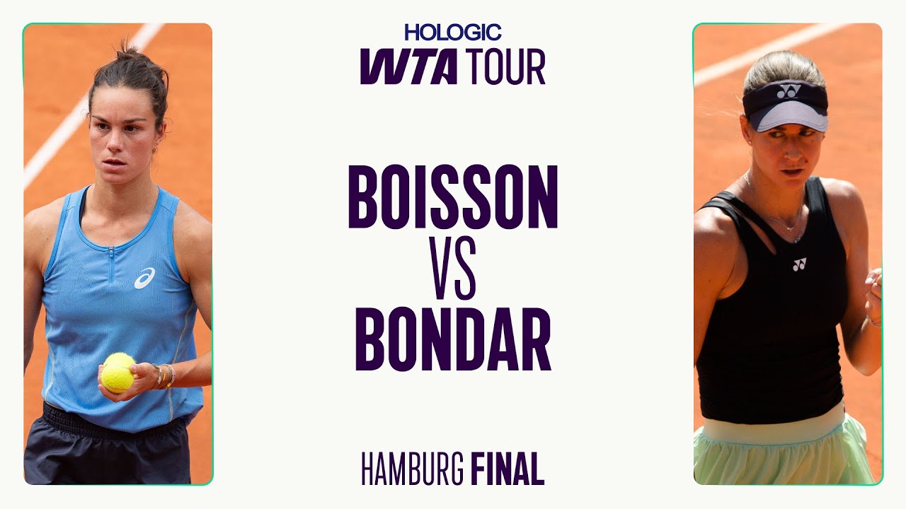 Lois Boisson vs. Anna Bondar | 2025 Hamburg Final | WTA Match ...