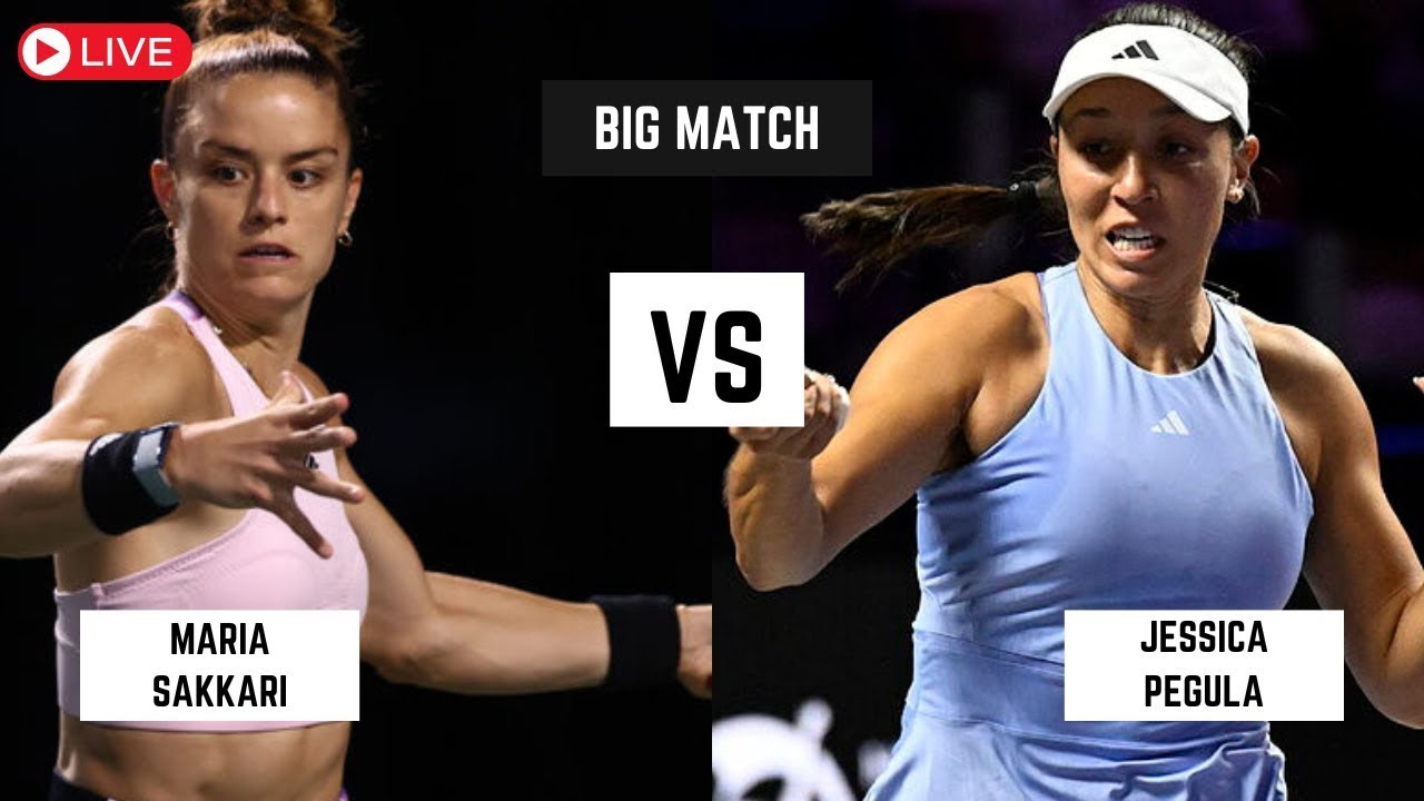 WTA LIVE JESSICA PEGULA VS MARIA SAKKARI WTA MONTREAL OPEN 2025 TENNIS | Match Highlights | テニスは ...